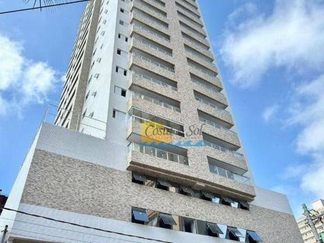Apartamento com 1 dormitório à venda, 50 m² por R$ 395.000,00 Boqueirão Praia Grande/SP