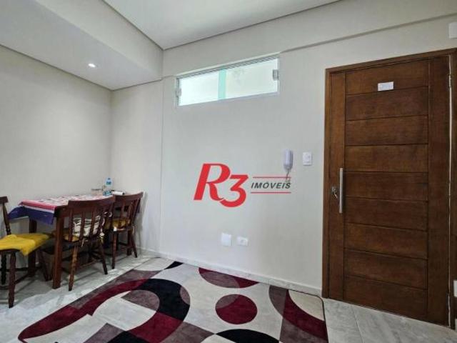 Apartamento com 1 dormitório à venda, 50 m² por R$ 395.000,00 José Menino Santos/SP