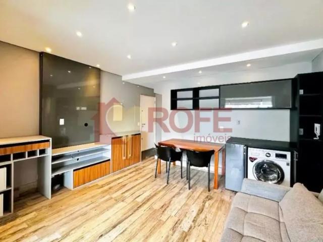Apartamento com 1 dormitório à venda, 51 m² Brooklin São Paulo/SP