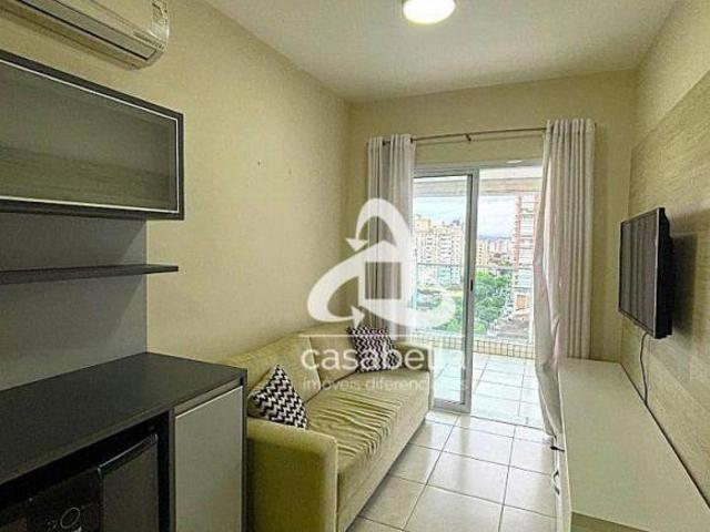 Apartamento com 1 dormitório à venda, 51 m² por R$ 738.000,00 Gonzaga Santos/SP