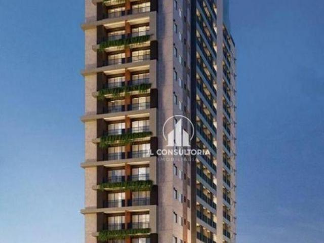 Apartamento com 1 dormitório à venda, 51 m² por R$ 802.455,97 Centro Curitiba/PR