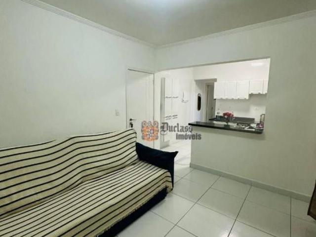 Apartamento com 1 dormitório à venda, 51 m² por R$ 350.000 Caiçara Praia Grande/SP