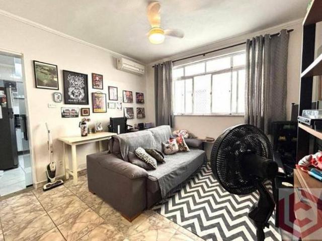 Apartamento com 1 dormitório à venda, 51 m² por R$ 355.000,00 Pompéia Santos/SP
