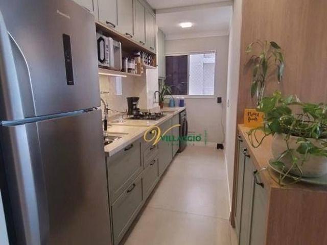 Apartamento com 1 dormitório à venda, 52 m² por R$ 410.000,00 Green Life São Marcos São José do