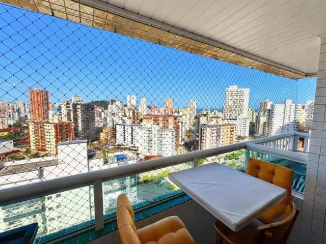 Apartamento com 1 dormitório à venda, 52 m² por R$ 415.000,00 Vila Guilhermina Praia Grande/SP