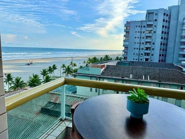 Apartamento com 1 dormitório à venda, 52 m² por R$ 495.000,00 Aviação Praia Grande/SP