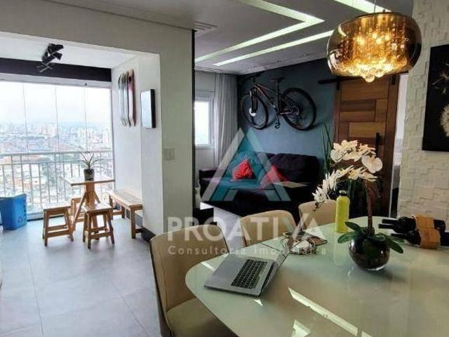 Apartamento com 1 dormitório à venda, 52 m² por R$ 549.000,00 Santa Maria Santo André/SP