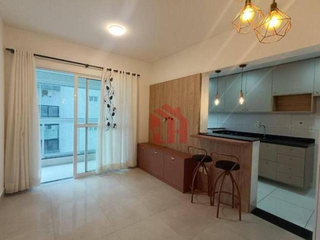 Apartamento com 1 dormitório à venda, 52 m² por R$ 745.000,00 Aparecida Santos/SP