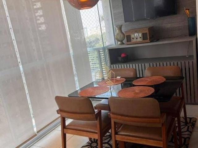 Apartamento com 1 dormitório à venda, 52 m² por R$ 749.000,00 Jardim Anália Franco São Paulo/SP