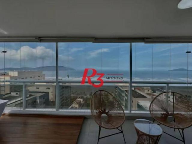 Apartamento com 1 dormitório à venda, 52 m² por R$ 1.200.000,00 Gonzaga Santos/SP