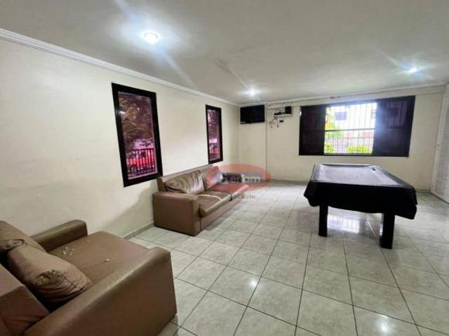 Apartamento com 1 dormitório à venda, 52 m² por R$ 260.000,00 Jardim Três Marias Guarujá/SP