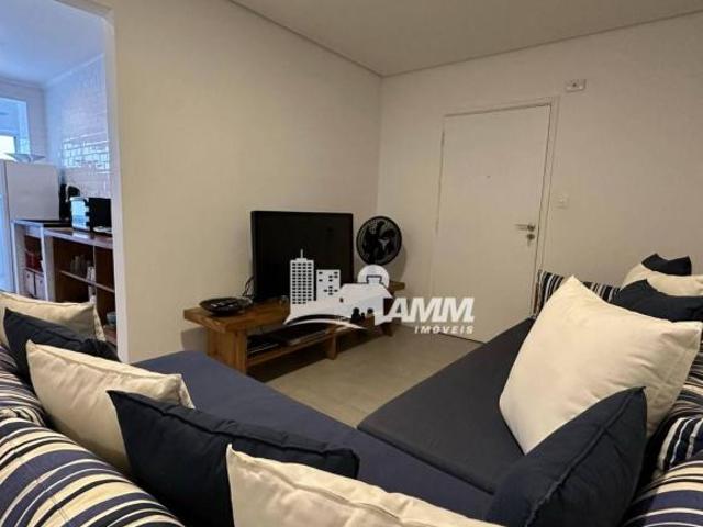 Apartamento com 1 dormitório à venda, 52 m² por R$ 325.000,00 Praia das Pitangueiras Guarujá/SP