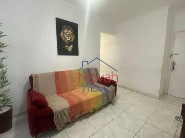 Apartamento com 1 dormitório à venda, 52 m² por R$ 349.000,00 Marapé Santos/SP