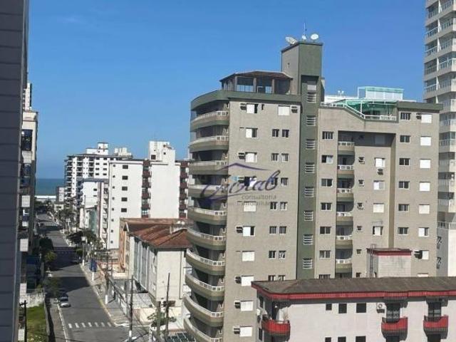 Apartamento com 1 dormitório à venda, 52 m² por R$ 355.000,00 Guilhermina Praia Grande/SP