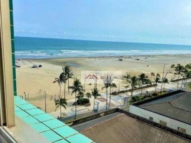 Apartamento com 1 dormitório à venda, 52 m² por R$ 370.000 Vila Guilhermina Praia Grande/SP