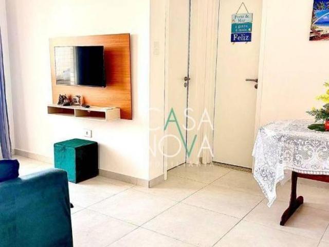 Apartamento com 1 dormitório à venda, 52 m² por R$ 394.000,00 Aviação Praia Grande/SP