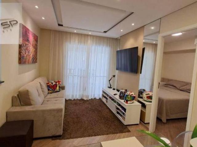 Apartamento com 1 dormitório à venda, 53 m² por R$ 620.000,00 Vila Guarani Zona Sul São Paulo/