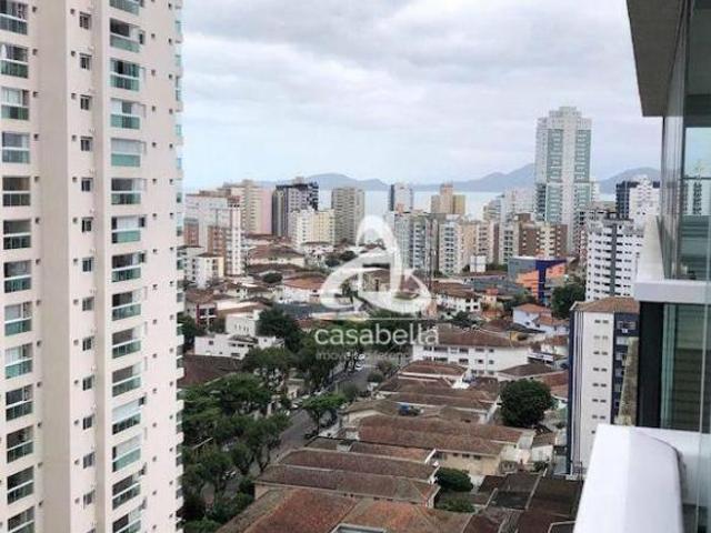 Apartamento com 1 dormitório à venda, 53 m² por R$ 690.000,00 Ponta da Praia Santos/SP