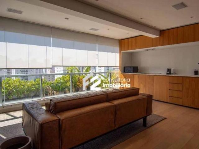 Apartamento com 1 dormitório à venda, 53 m² por R$ 998.000,00 Moema São Paulo/SP