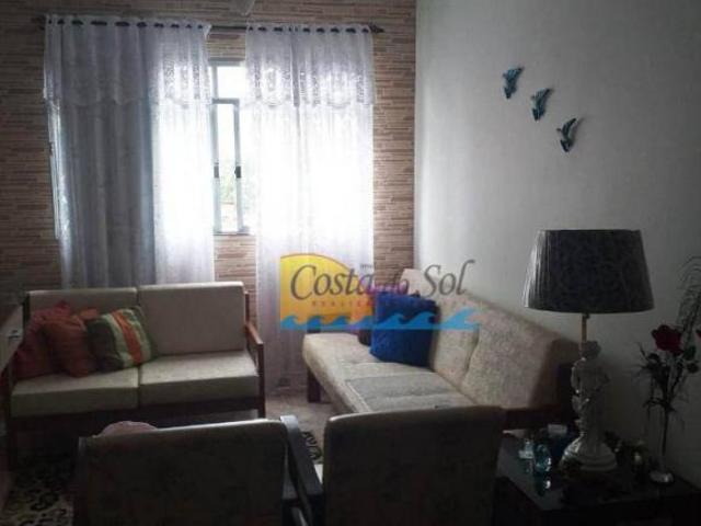 Apartamento com 1 dormitório à venda, 53 m² por R$ 290.000,00 Vila Guilhermina Praia Grande/SP
