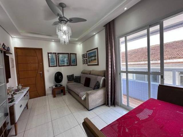 Apartamento com 1 dormitório à venda, 53 m² por R$ 350.000,00 Vila Guilhermina Praia Grande/SP