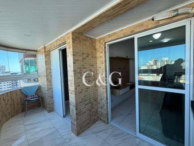 Apartamento com 1 dormitório à venda, 53 m² por R$ 360.000,00 Vilamar Praia Grande/SP