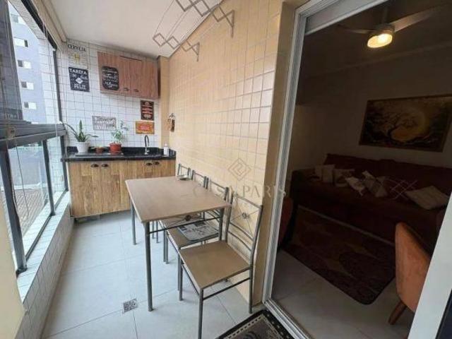 Apartamento com 1 dormitório à venda, 53 m² por R$ 375.000,00 Ocian Praia Grande/SP