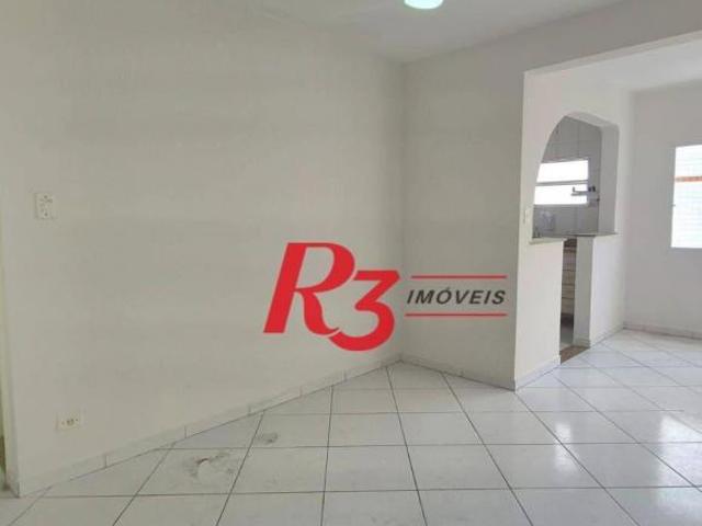 Apartamento com 1 dormitório à venda, 53 m² por R$ 390.000,00 Boqueirão Santos/SP