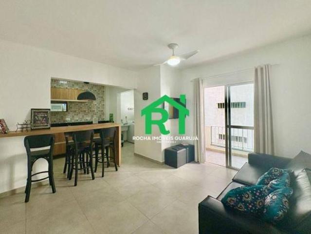 Apartamento com 1 dormitório à venda, 54 m² por R$ 400.000,00 Pitangueiras Guarujá/SP