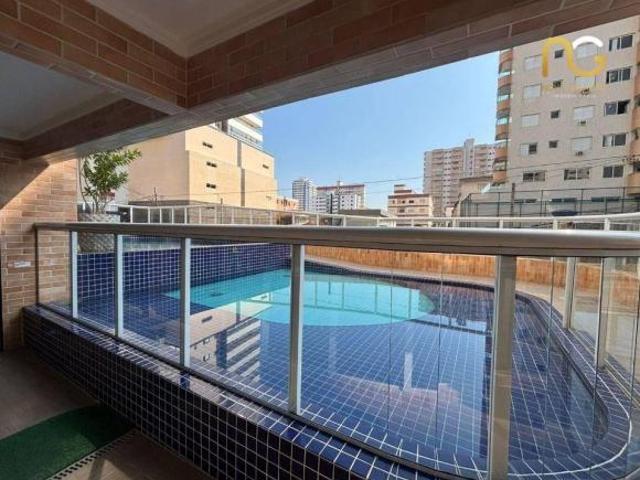 Apartamento com 1 dormitório à venda, 54 m² por R$ 445.100,00 Aviação Praia Grande/SP