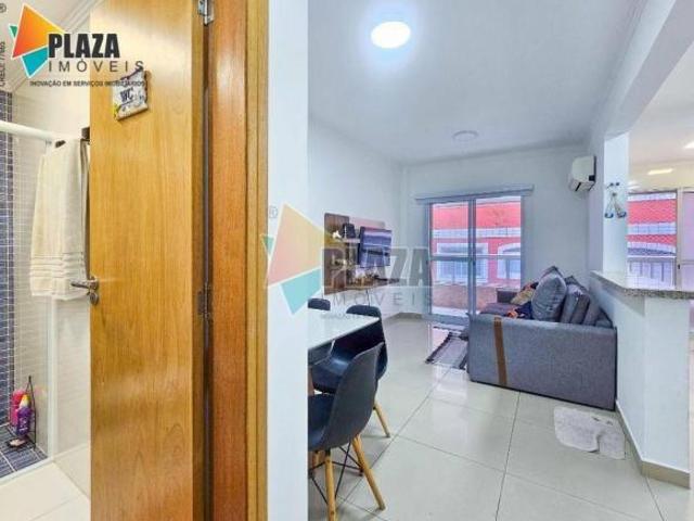 Apartamento com 1 dormitório à venda, 54 m² por R$ 449.900,00 Aviação Praia Grande/SP