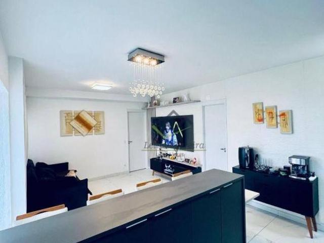 Apartamento com 1 dormitório à venda, 54 m² por R$ 699.000 Alphaville Barueri/SP