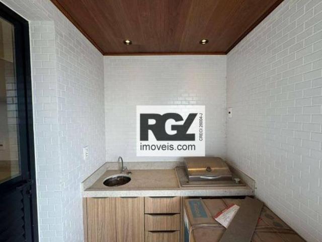 Apartamento com 1 dormitório à venda, 54 m² por R$ 850.000,00 Boqueirão Santos/SP