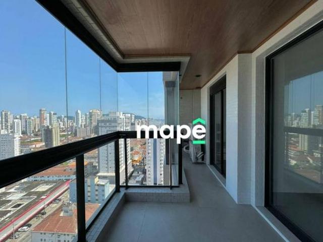 Apartamento com 1 dormitório à venda, 54 m² por R$ 890.000,00 Boqueirão Santos/SP