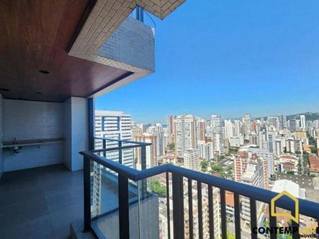 Apartamento com 1 dormitório à venda, 54 m² por R$ 880.000,00 Boqueirão Santos/SP