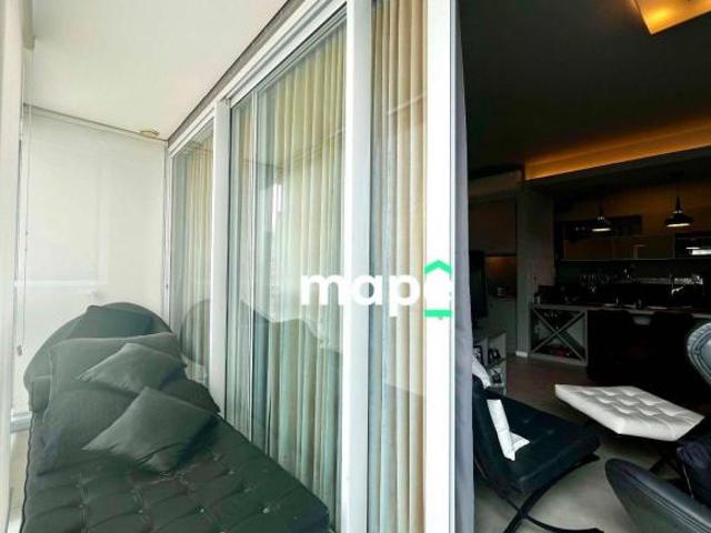 Apartamento com 1 dormitório à venda, 54 m² por R$ 1.256.000,00 Pompéia Santos/SP