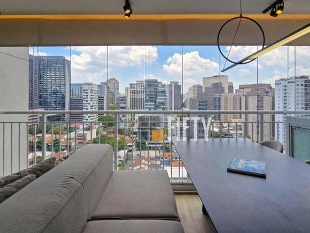 Apartamento com 1 dormitório à venda, 54 m² por R$ 1.599.000,00 Itaim Bibi São Paulo/SP
