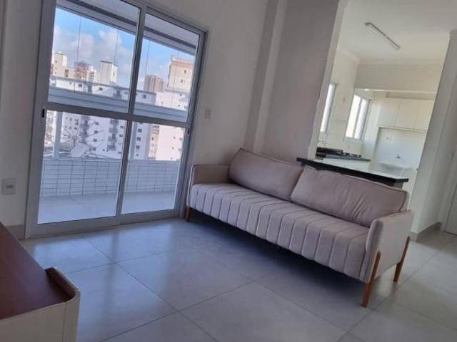 Apartamento com 1 dormitório à venda, 54 m² por R$ 385.000 Vila Guilhermina Praia Grande/SP
