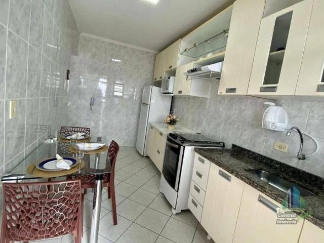 Apartamento com 1 dormitório à venda, 54 m² por R$ 390.000,00 Mirim Praia Grande/SP