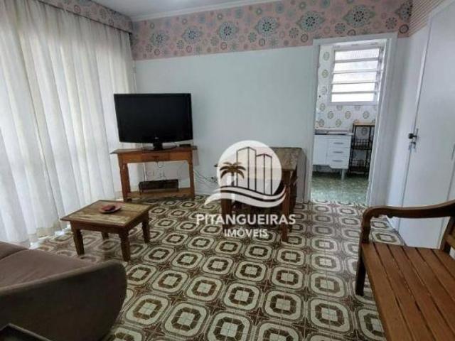 Apartamento com 1 dormitório à venda, 55 m² Pitangueiras Guarujá/SP