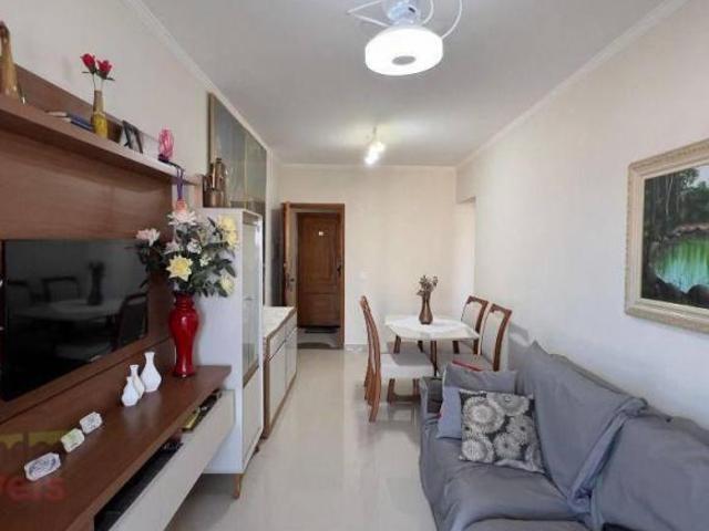 Apartamento com 1 dormitório à venda, 55 m² por R$ 420.000,00 Aviação Praia Grande/SP