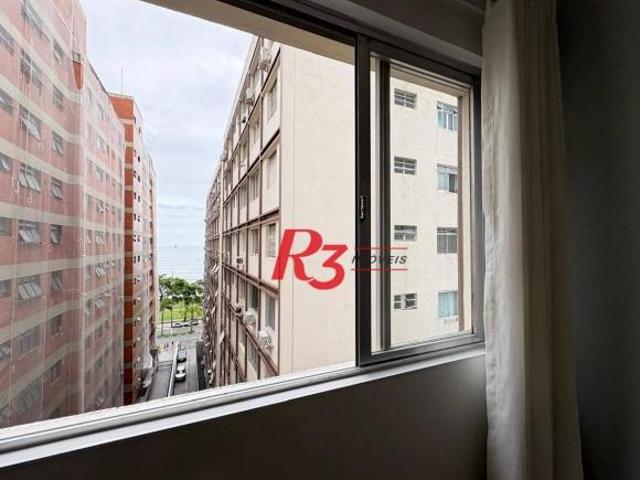 Apartamento com 1 dormitório à venda, 55 m² por R$ 465.000,00 Embaré Santos/SP