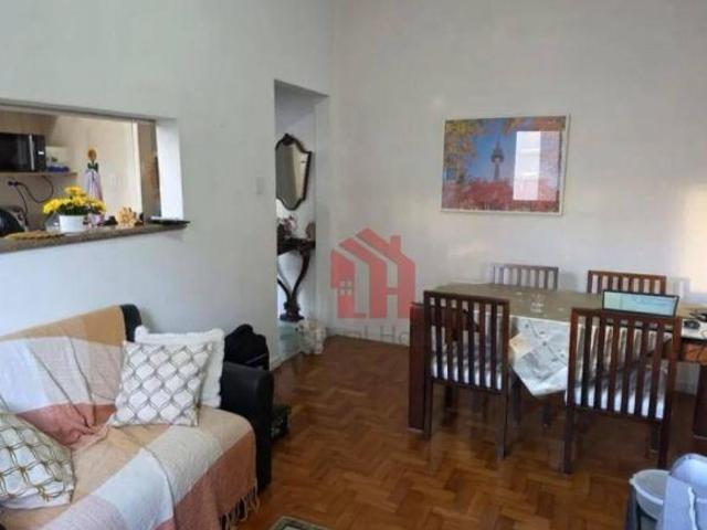 Apartamento com 1 dormitório à venda, 55 m² por R$ 470.000,00 Aparecida Santos/SP
