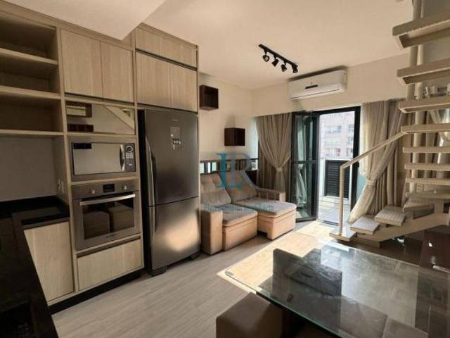 Apartamento com 1 dormitório à venda, 55 m² por R$ 560.000,00 Bethaville I Barueri/SP