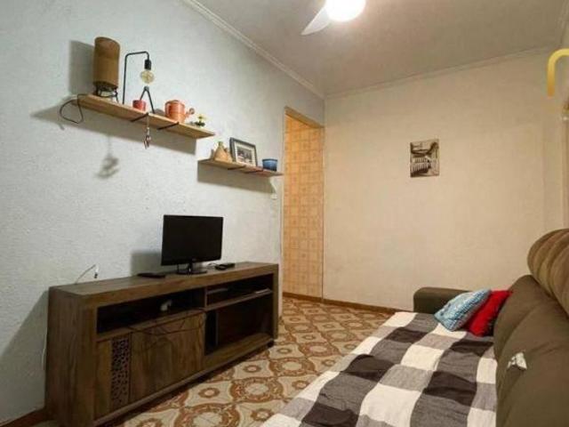 Apartamento com 1 dormitório à venda, 55 m² por R$ 250.000,00 Boqueirão Praia Grande/SP