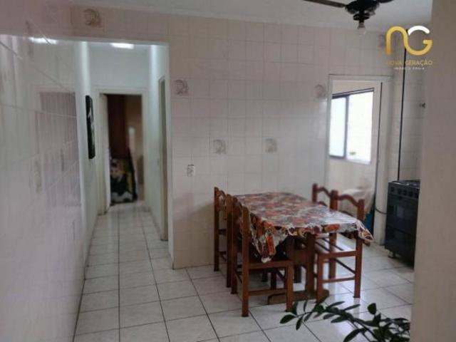 Apartamento com 1 dormitório à venda, 55 m² por R$ 263.000,00 Vila Guilhermina Praia Grande/SP