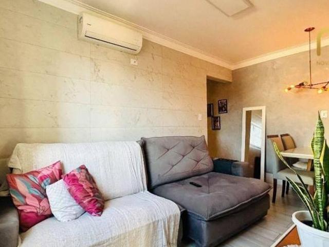 Apartamento com 1 dormitório à venda, 55 m² por R$ 275.000,00 Boqueirão Praia Grande/SP