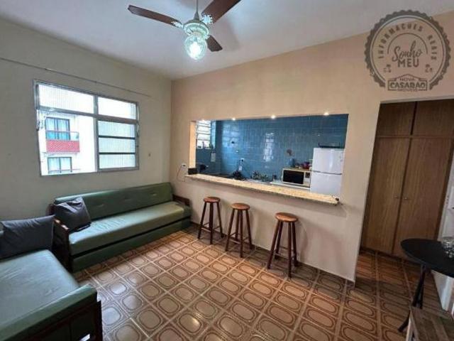 Apartamento com 1 dormitório à venda, 55 m² por R$ 280.000,00 Vila Guilhermina Praia Grande/SP