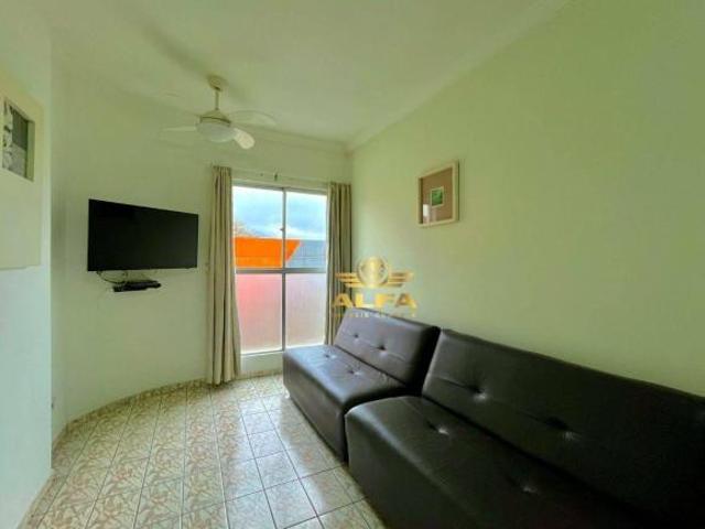 Apartamento com 1 dormitório à venda, 55 m² por R$ 285.000,00 Enseada Guarujá/SP