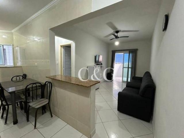 Apartamento com 1 dormitório à venda, 55 m² por R$ 330.000 Maracanã Praia Grande/SP